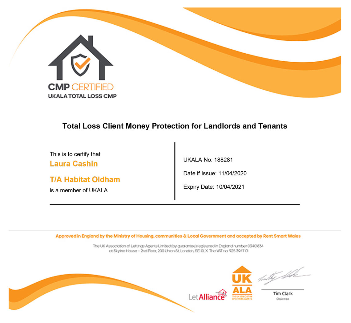 Client Money Handling Procedures - Habitat Oldham